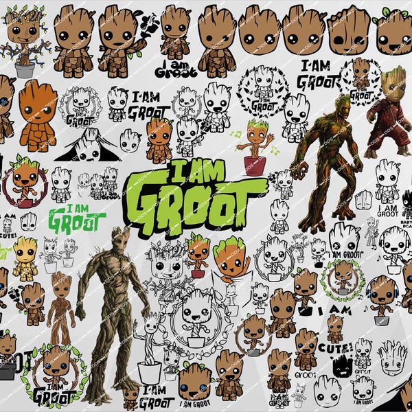 Groot Svg - Etsy