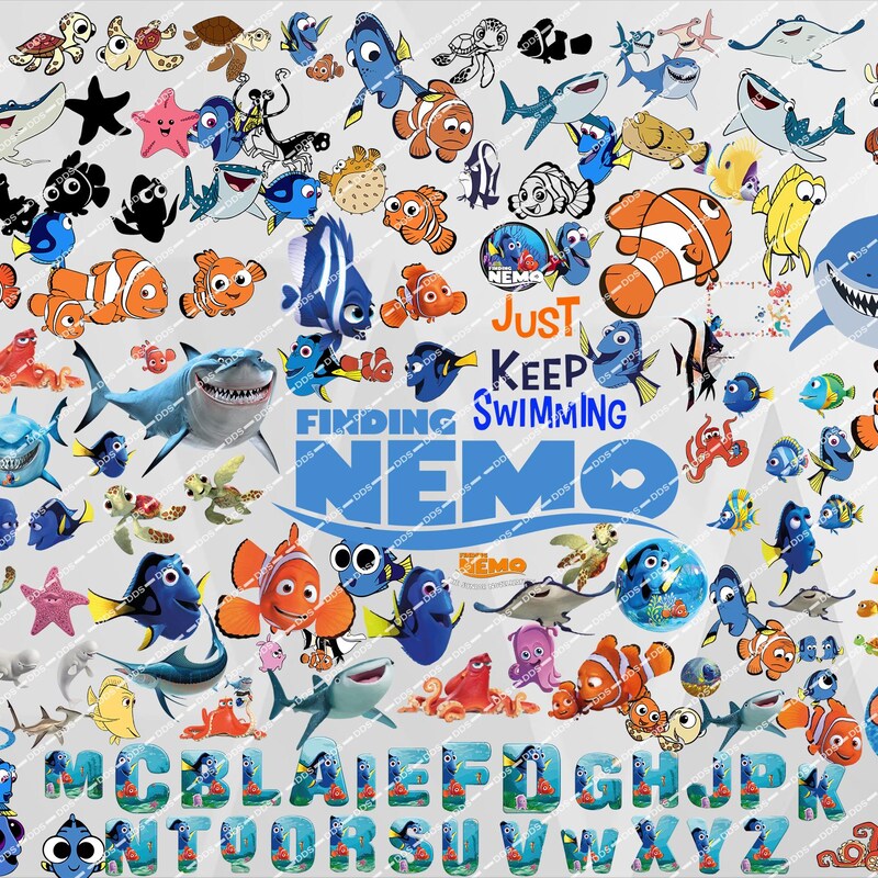 Nemo Svg - Etsy