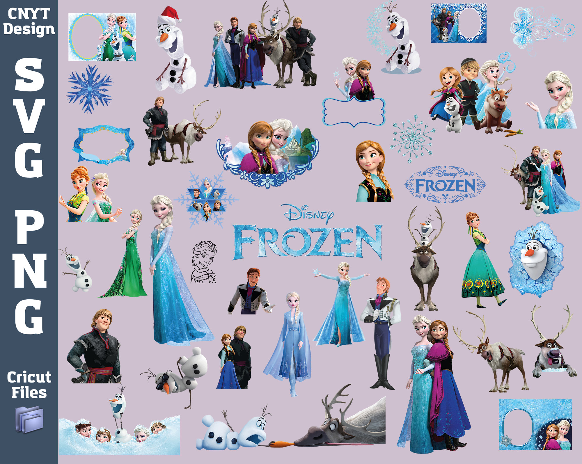 Frozen Character SVG Bundle Frozen Cut Files for Cricut - Etsy Frozen Character SVG Bundle Frozen Cut Files for Cricut - Etsy
