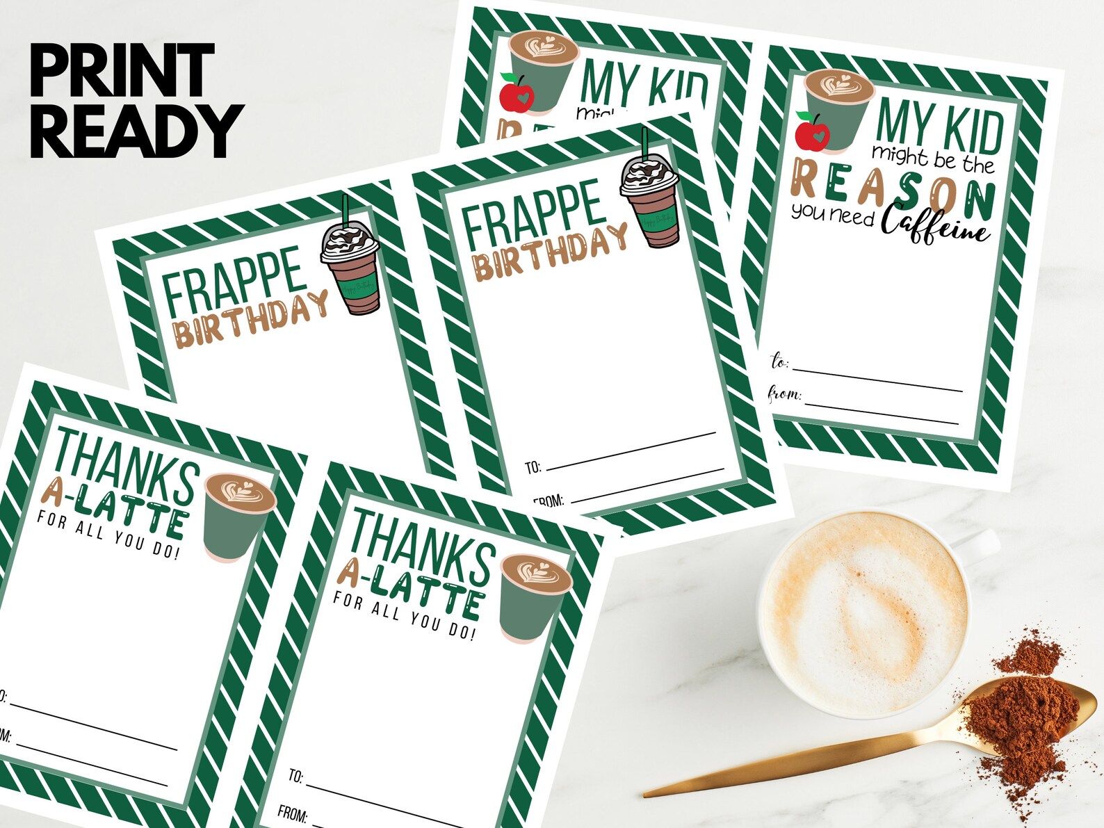 Thanks a Latte | Starbucks Coffee Gift Card Holder | Teacher ...