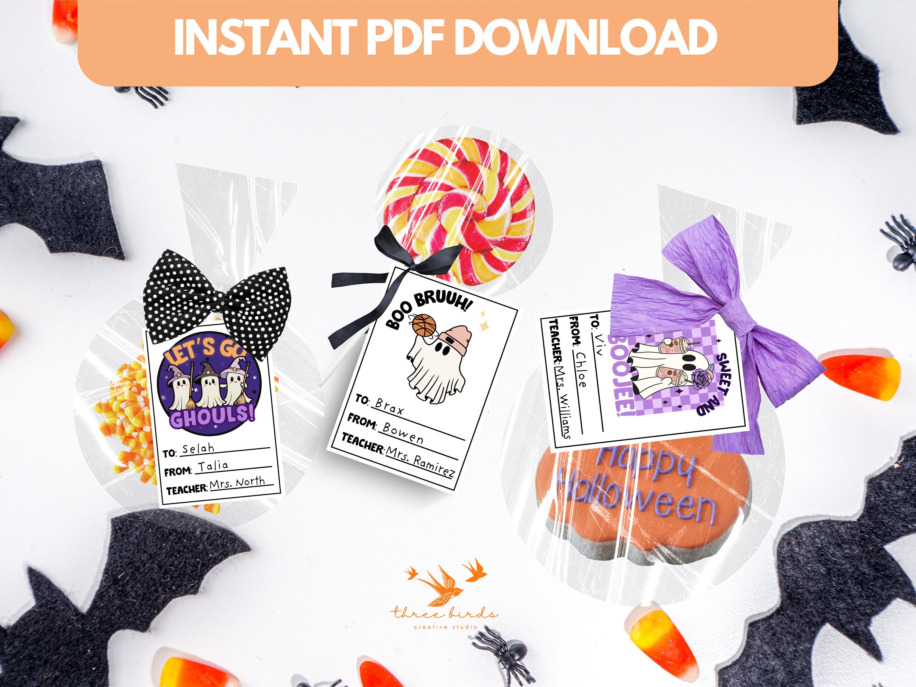 Editable Halloween Boo Gram Template, Candy Gram, School Fundraiser ...