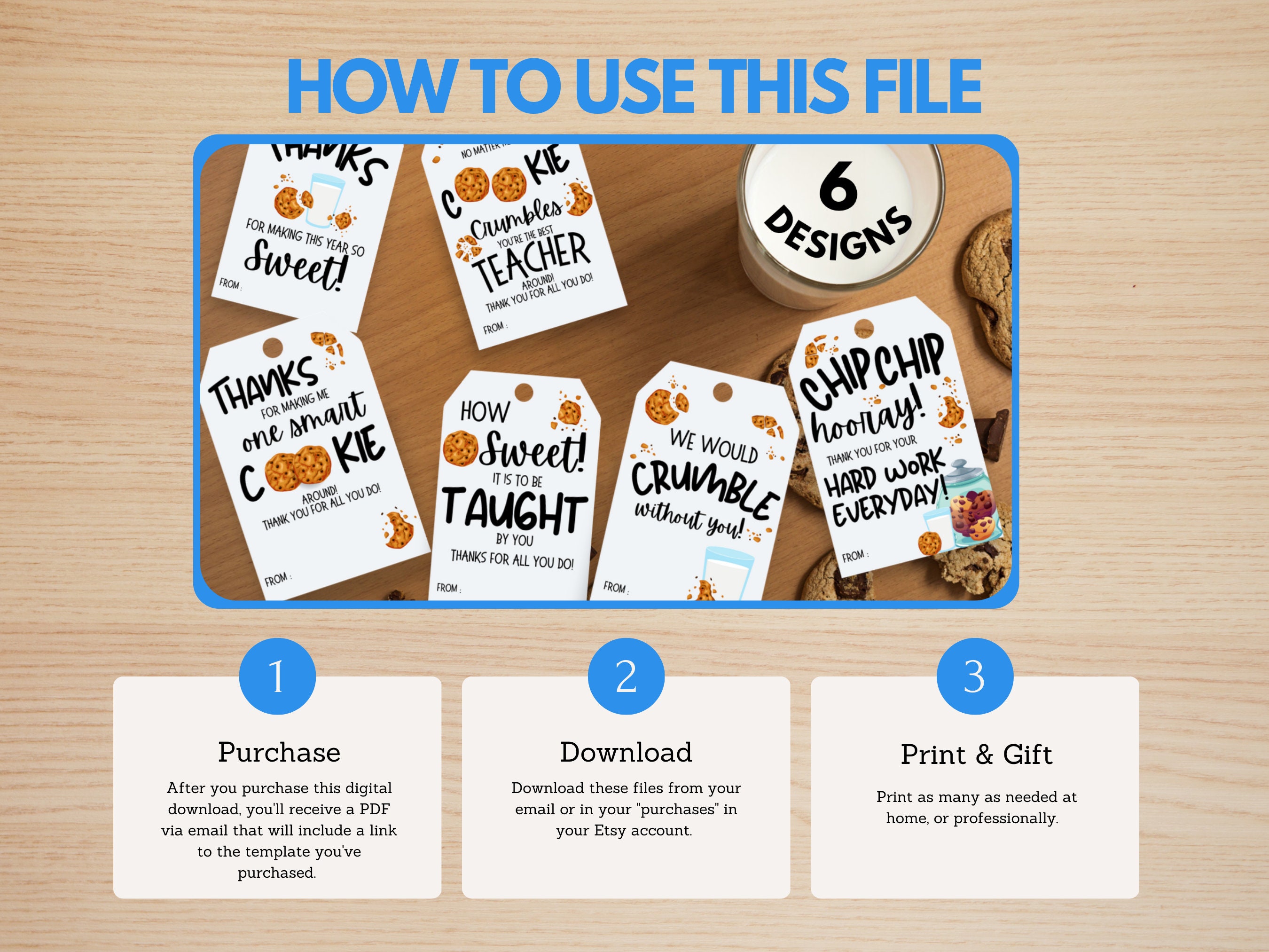 Teacher Appreciation Gift Tag, Teacher Gift Tags Printable Thank You ...