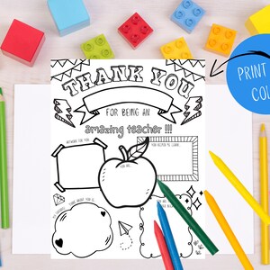 Teacher Appreciation Week Printable Teacher Appreciation Gift Thank You ...