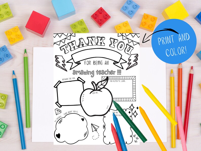 Teacher Appreciation Week Printable Teacher Appreciation Gift - Etsy