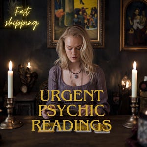 URGENT PSYCHIC Reading.same Day.clairvoyant Intuitive Reading - Etsy