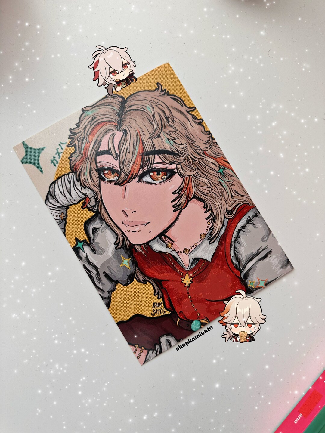 Kazuha Genshin Impact 5x7 Print Genshin Merch Pins Venti Xiao Genshin ...