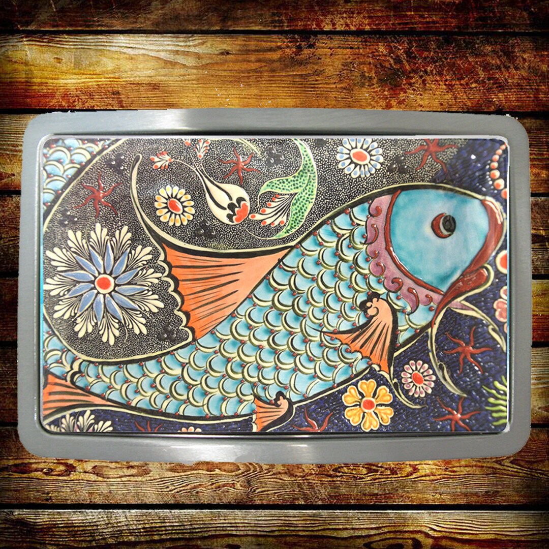 Design Carp Fish Belt Buckle, Men's and Women's Belt Buckles - Etsy