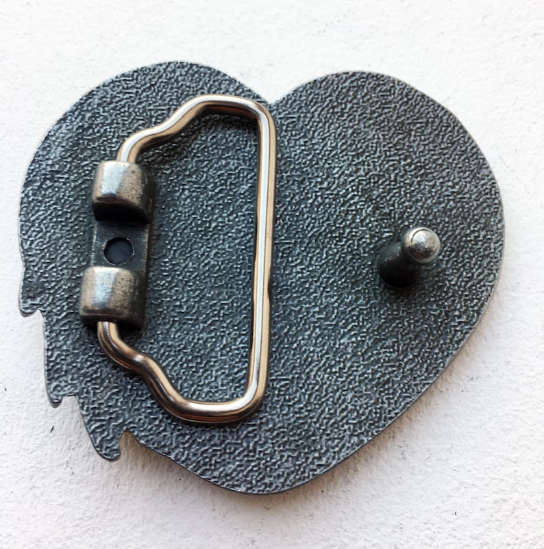 Heart and Rose Belt Buckle, Men's Belt Buckle, Women's Belt Buckle ...