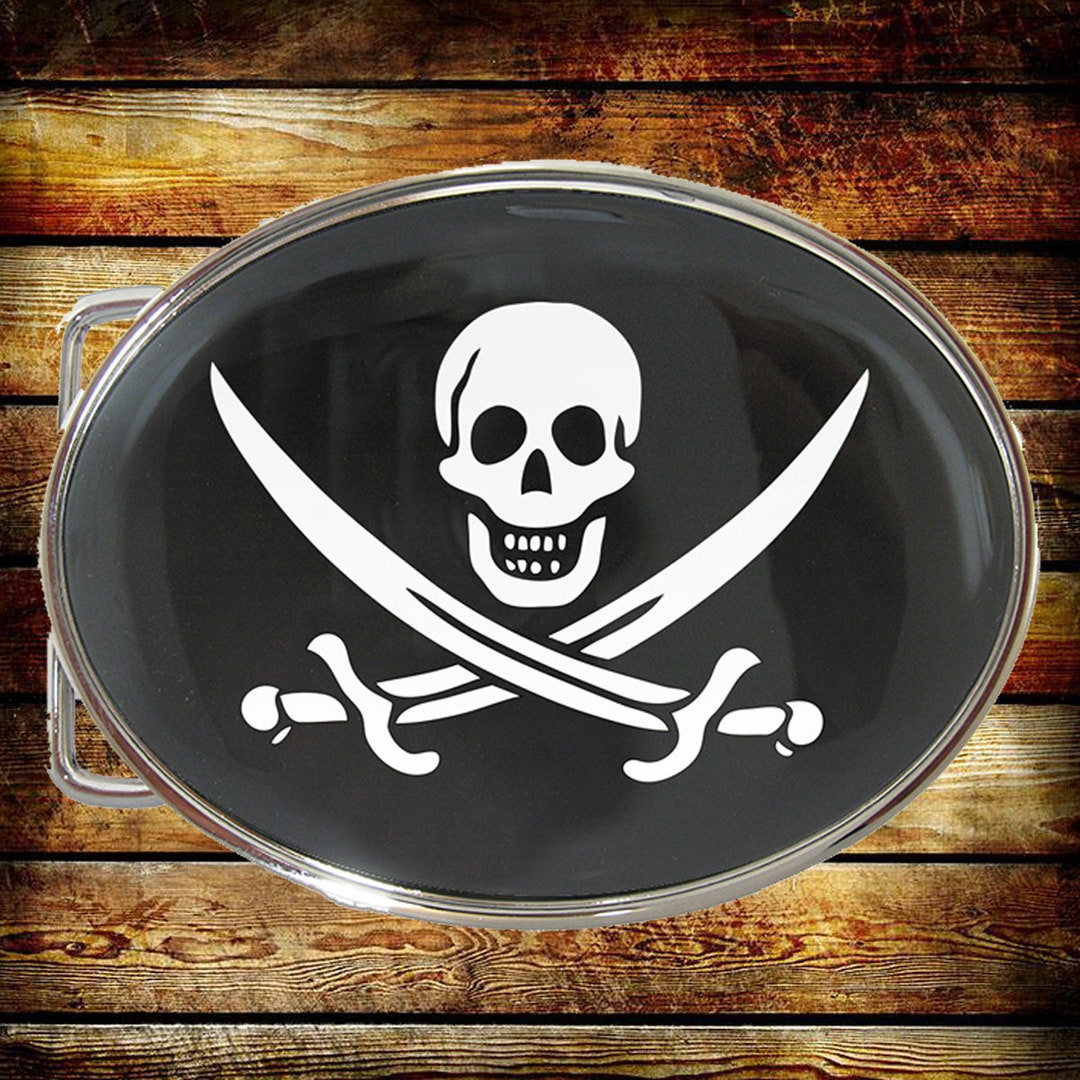 Pirate Belt Buckle, Men's Belt Buckle, Gift for Him - Etsy