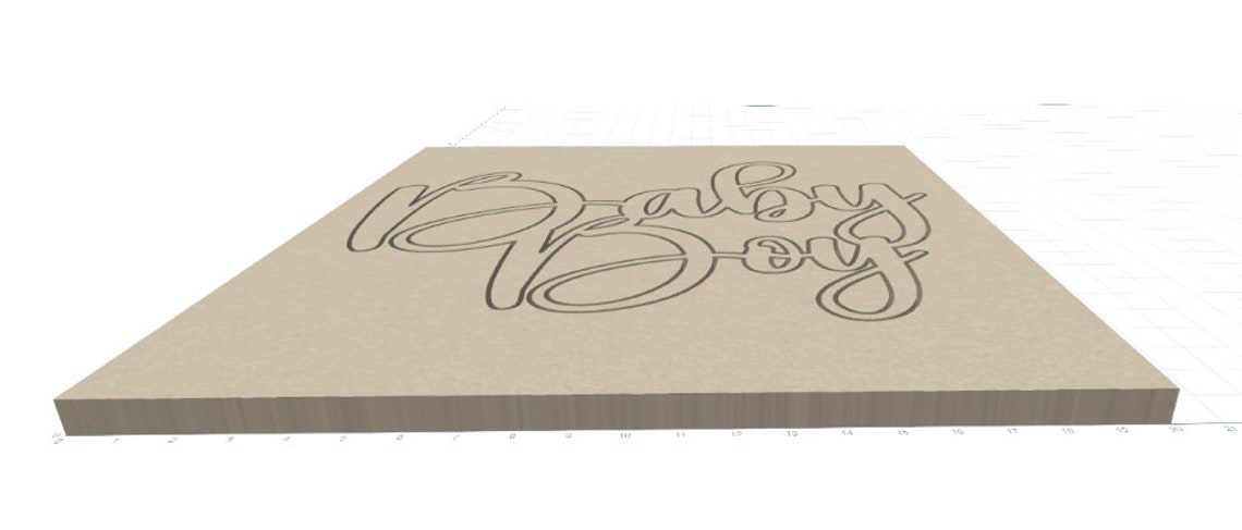 Baby Boy Sign SVG PDF DXF - Etsy