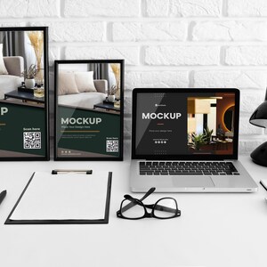 Ultimate Laptop Mockup Bundle: 16 High-quality PSD Files for Digital ...