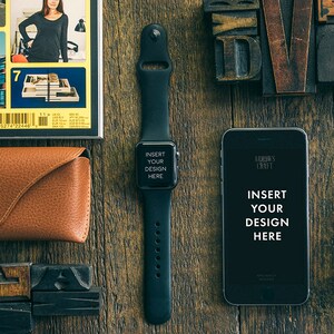 Arrows & Craft - Apple Watch Mockups - Etsy