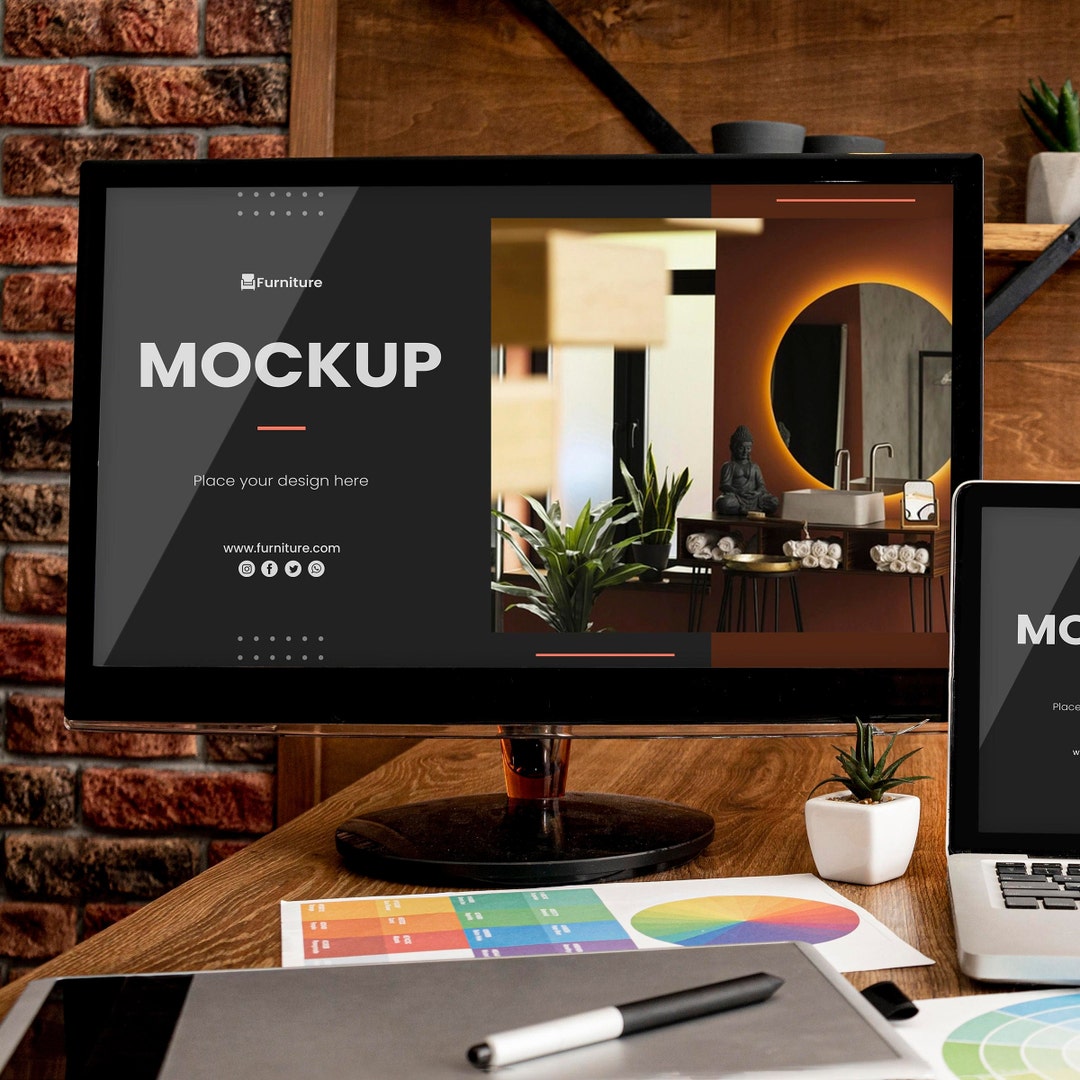 Ultimate Laptop Mockup Bundle: 16 High-quality PSD Files for Digital ...