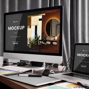 Ultimate Laptop Mockup Bundle: 16 High-quality PSD Files for Digital ...