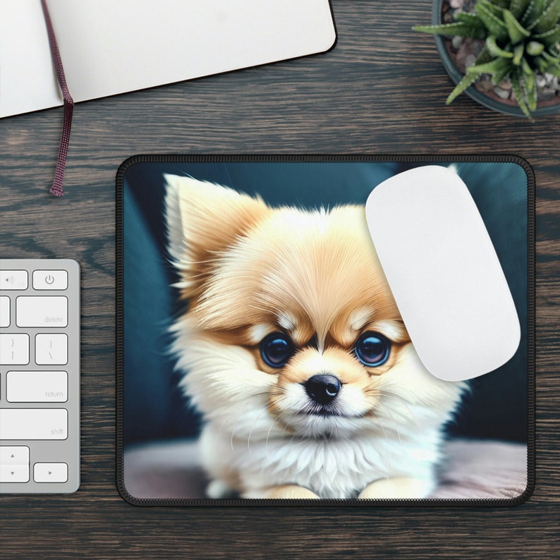 Super Cute Pomeranian-gaming Mouse Pad-get a Paw-some Desk Upgrade With ...