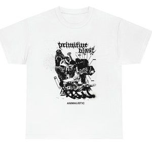 Primitive Blast Australian Hardcore Band Merch T Shirt - Etsy