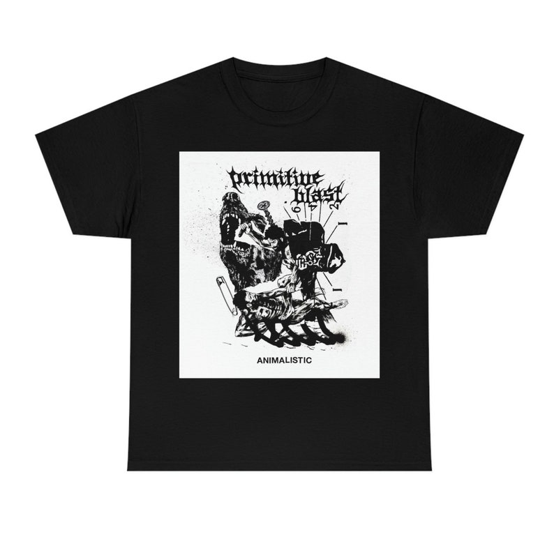 Primitive Blast Australian Hardcore Band Merch T Shirt - Etsy
