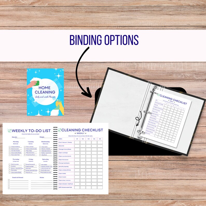Cleaning Guide, Cleaning List PDF, Home Tidy Guide, Cleaning Checklist ...