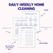 Cleaning Guide, Cleaning List PDF, Home Tidy Guide, Cleaning Checklist ...