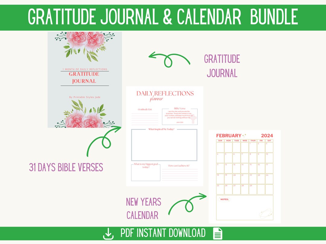 30 Days Daily Reflection Challenge, Bible Verses Reflection Pdf ...