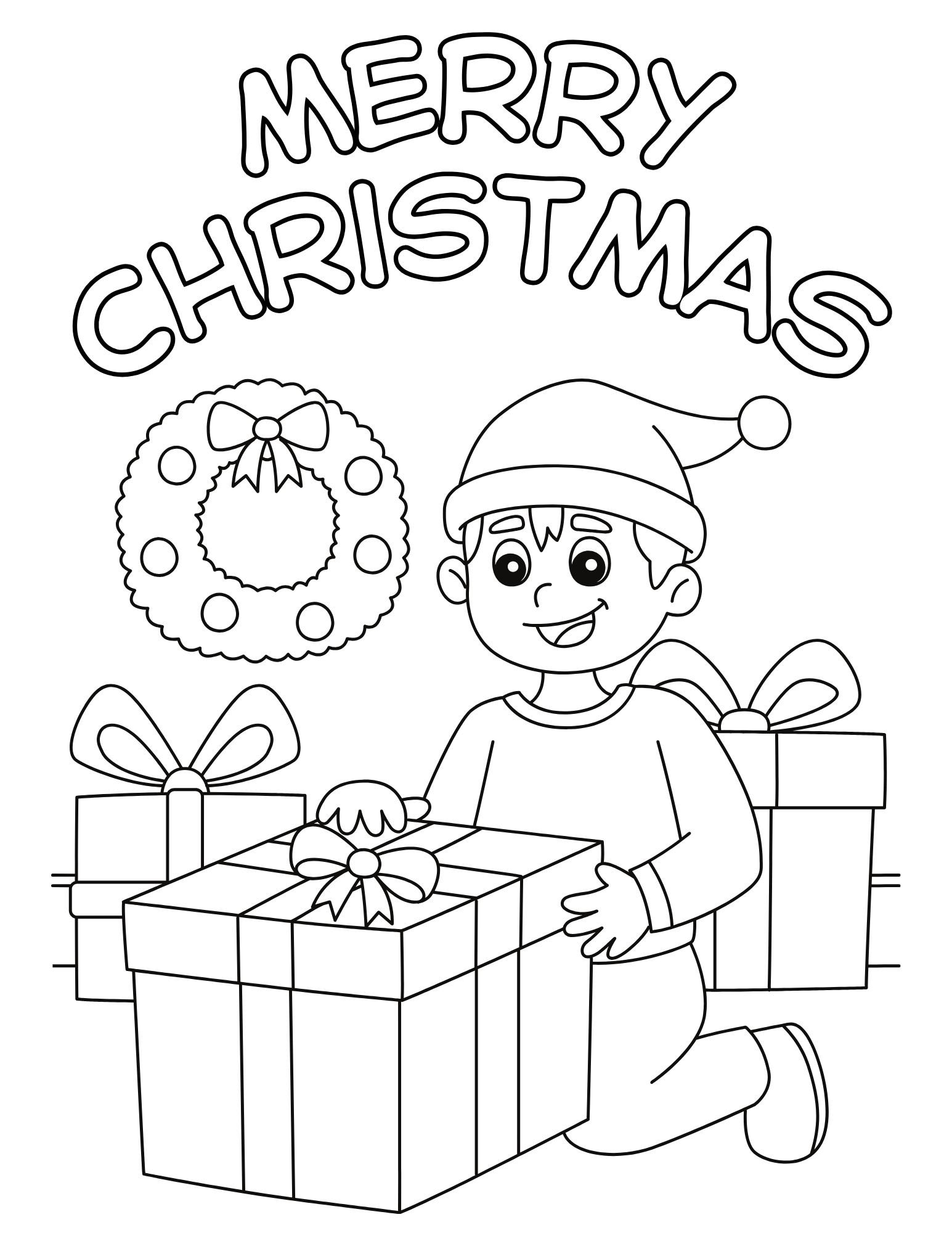 Christmas Coloring Pages, Kids Coloring Pages, Christmas Coloring ...