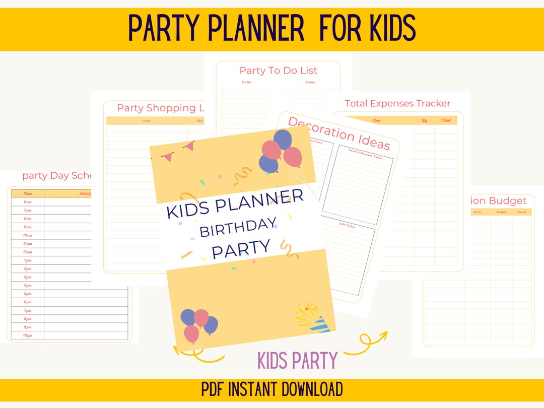Kids Birthday Party Planner, Kids Party Organizer, Kids Party Planner ...