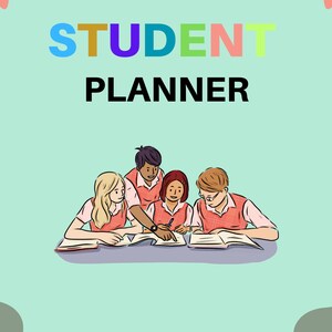 Printable Student Planner, School Planner, Assignment Tracker, Homework ...