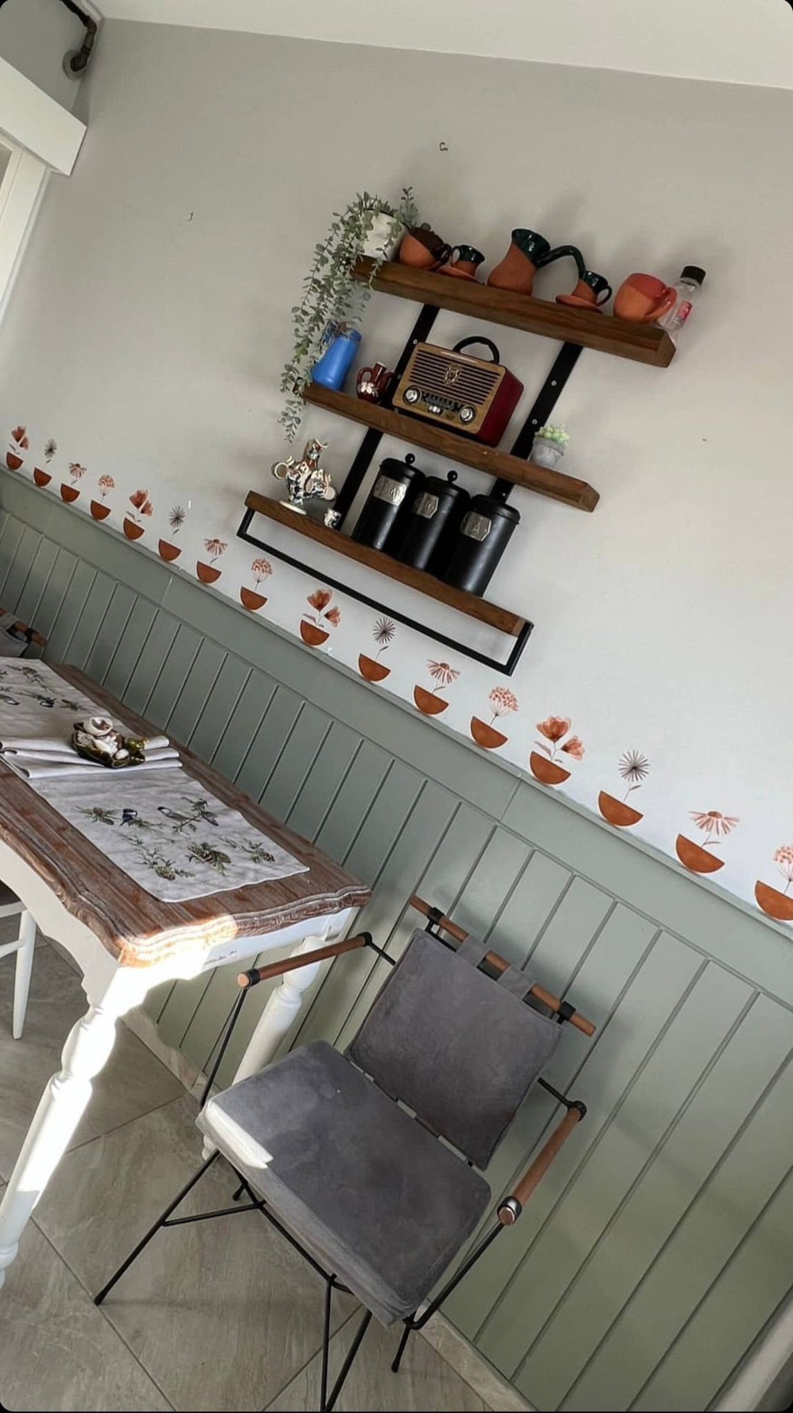 Pre-cut Factory Primed Wall Paneling Kit, Wall Molding Custom, Living ...