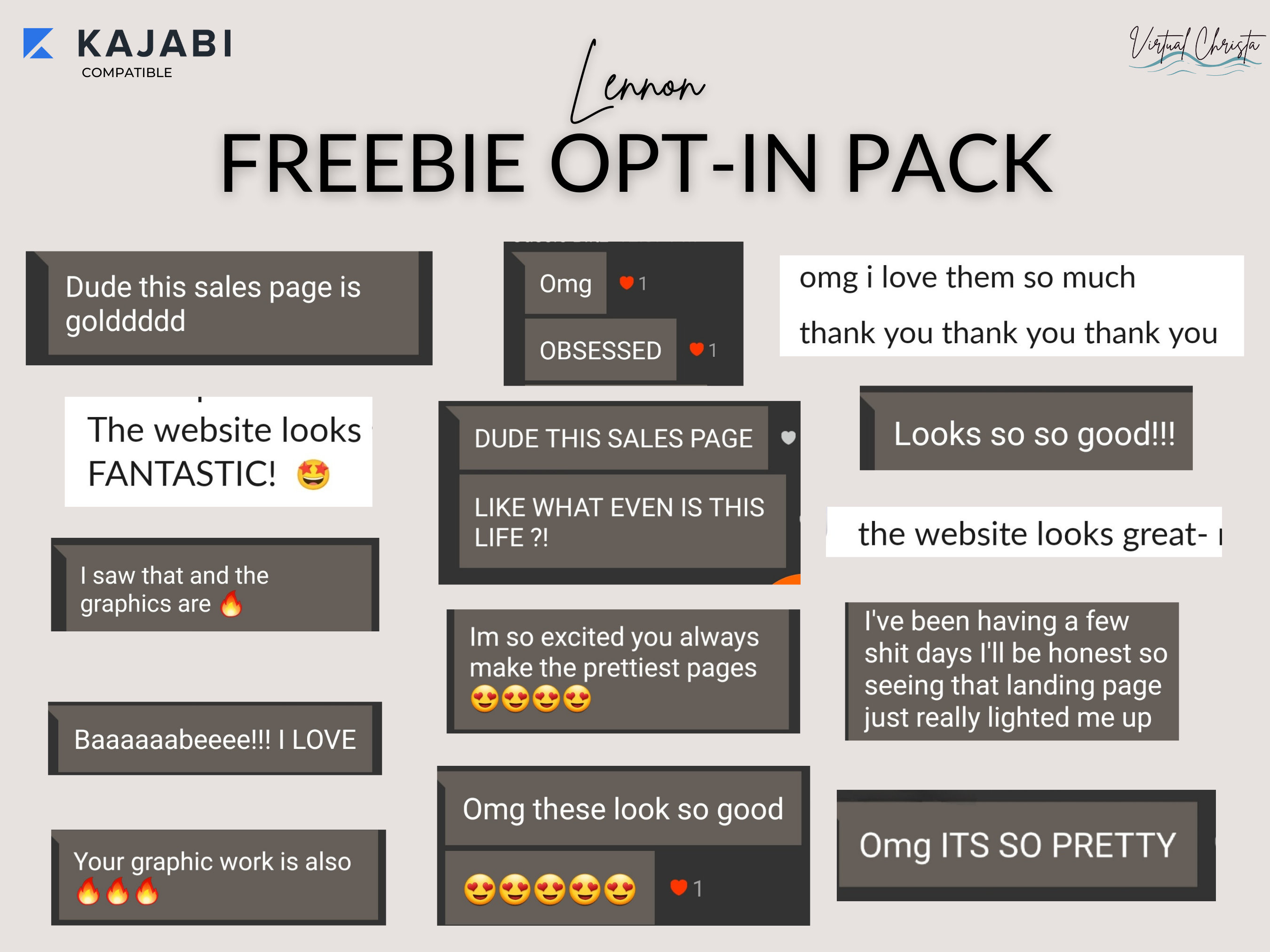Kajabi Freebie Opt-in Page Template | Opt-in Funnel for Online Coaches ...
