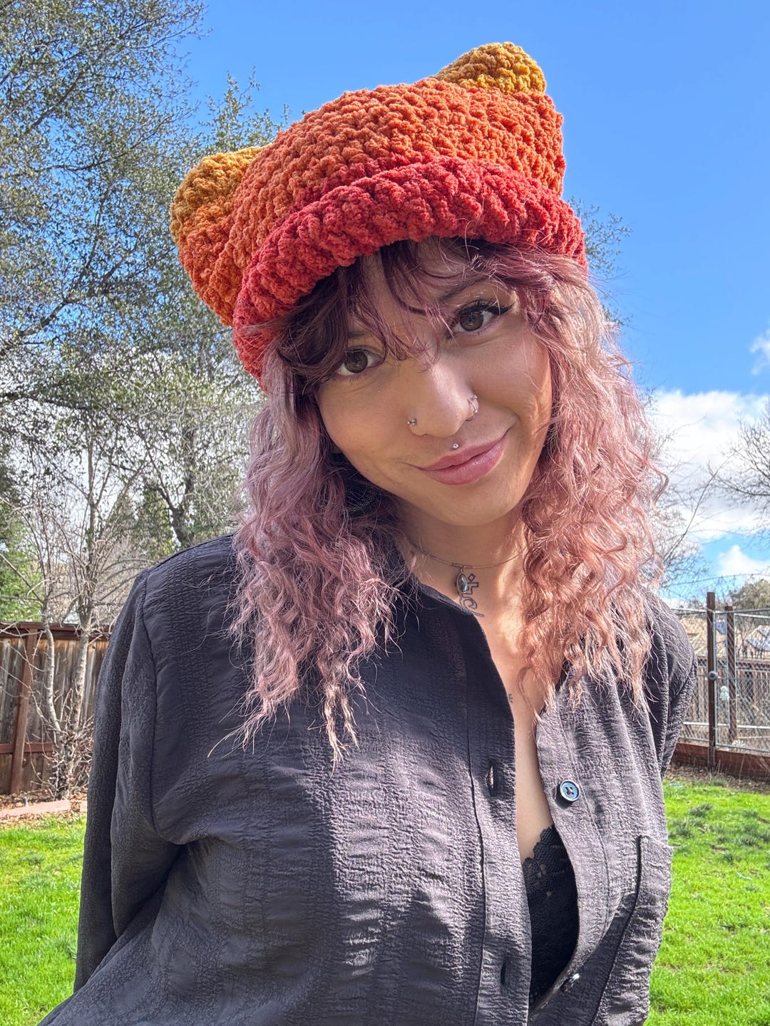 Kitty Kat Hat - Etsy