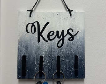 Blank Wood Key Ready to Paint, Realtor Wood Key Sign, Real Estate Agent ...