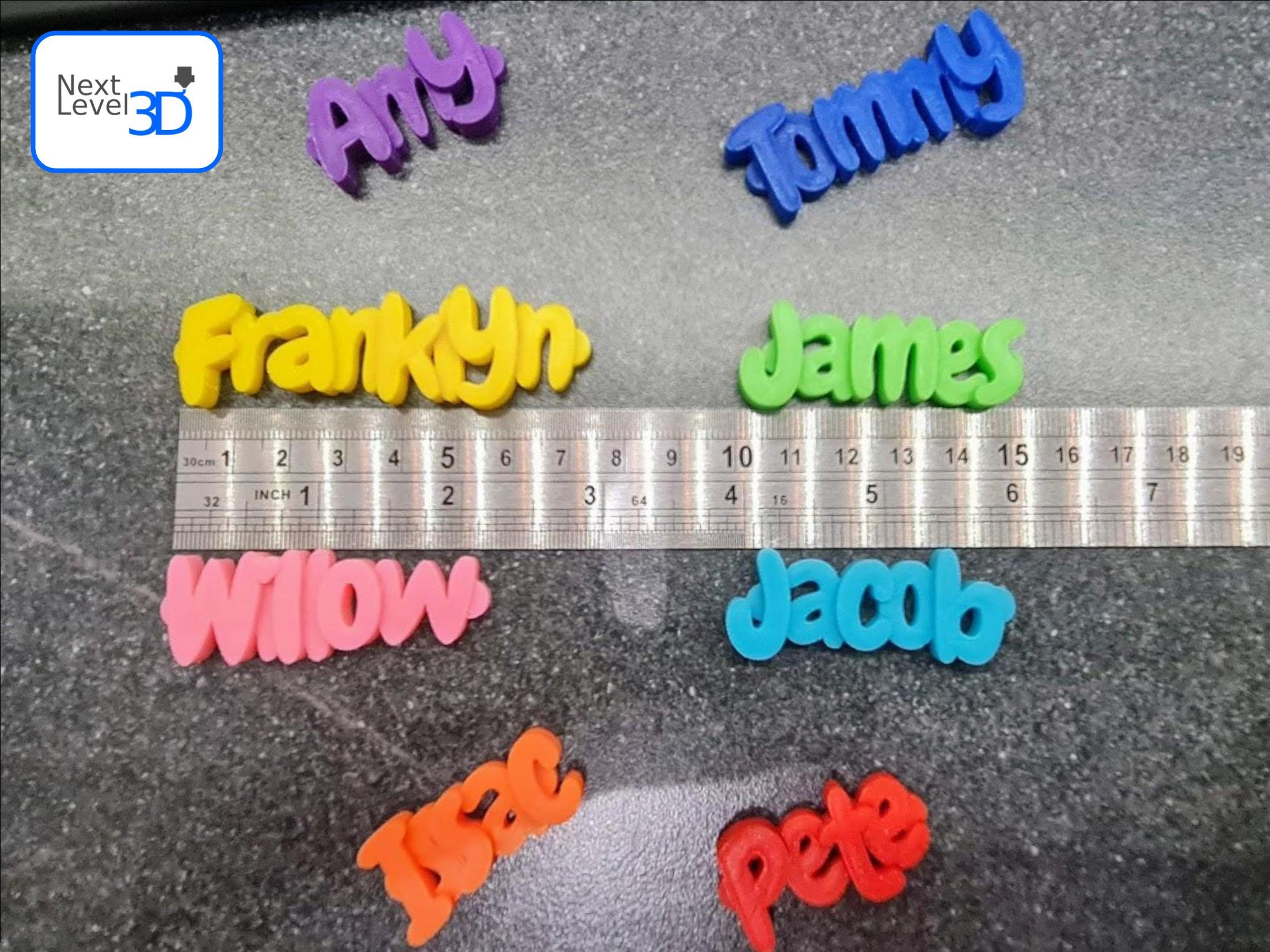 Personalised 3D Printed Fridge Magnet – Custom Name Magnet - Etsy Australia