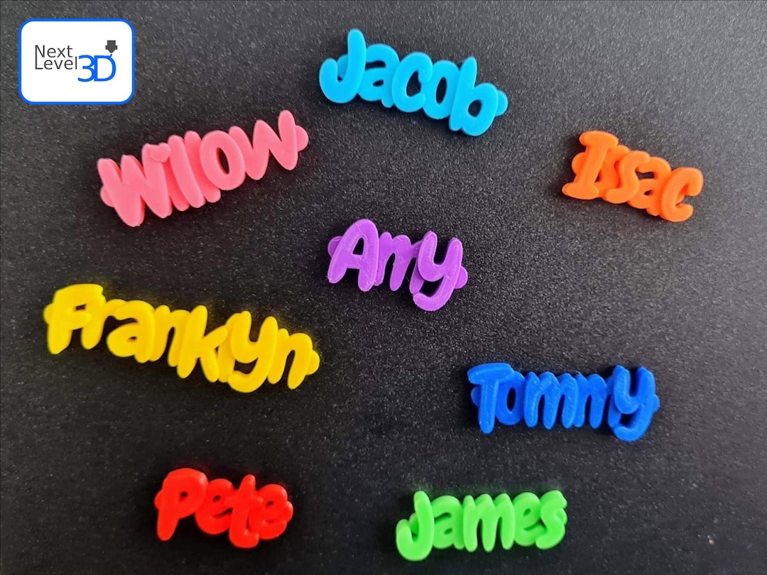 Personalised 3D Printed Fridge Magnet – Custom Name Magnet - Etsy