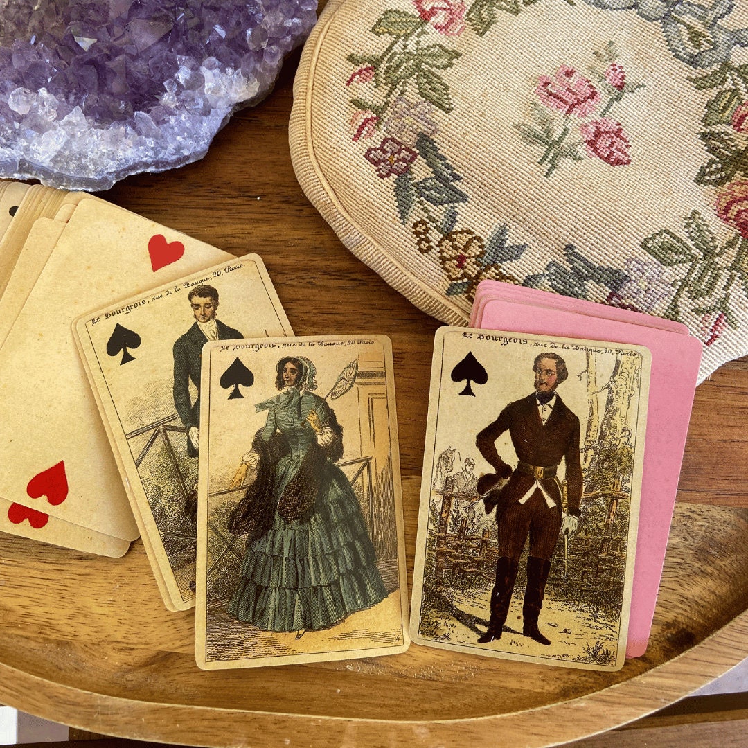 1860 Vintage Playing Cards – Authentic Fournier 2004 Reproduction ...