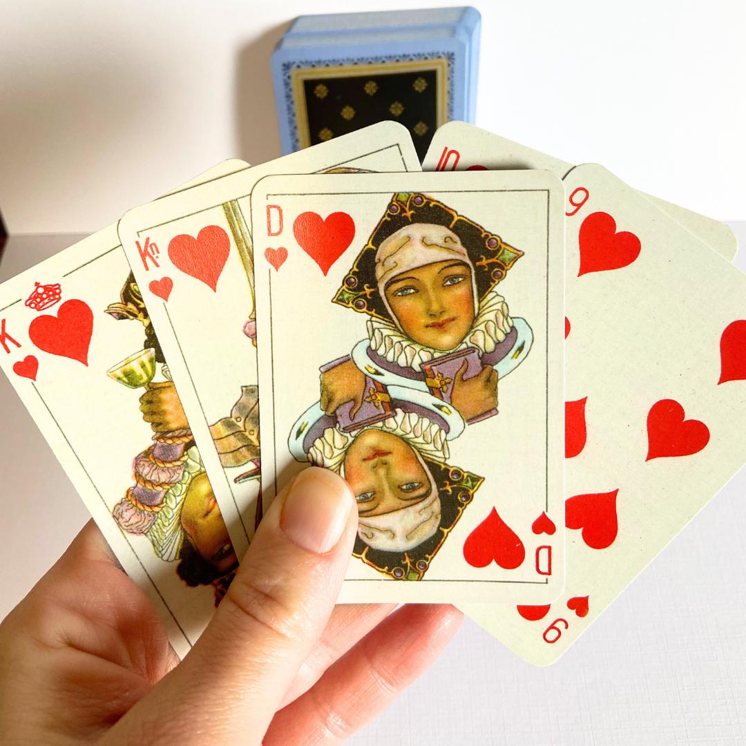 Historical Art Deco Playing Cards Facsimile by Fournier 2004 – Rare ...