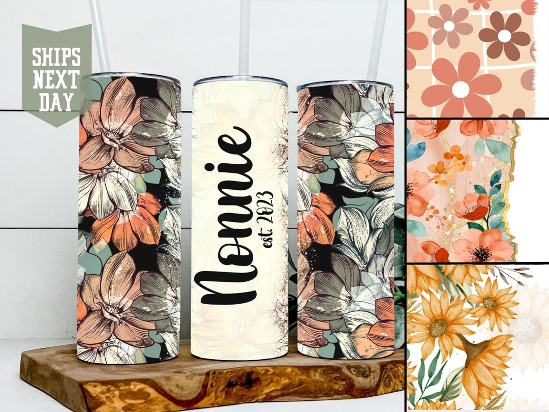 Nonnie Tumbler, Mothers Day Gift, Personalized Nonnie Gift, New Nonnie ...