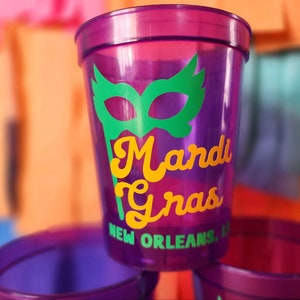 Mardi Gras Party Cups for Your New Orleans Celebration Mardi Gras ...