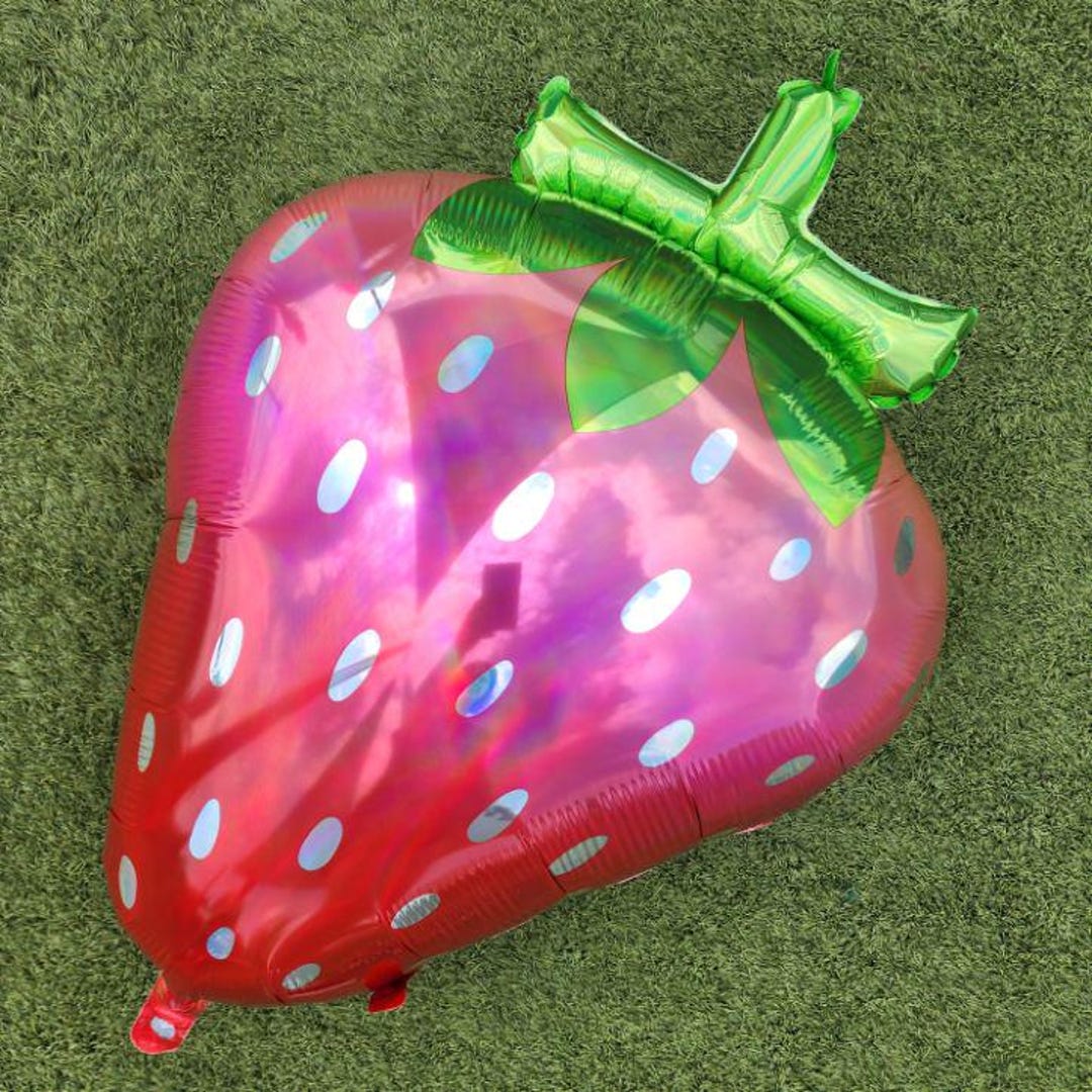 Fresh off the Market Strawberry Balloon for Berrylicious Bachelorette ...