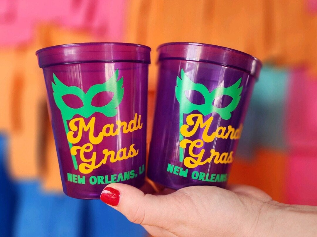 Mardi Gras Party Cups for Your New Orleans Celebration Mardi Gras ...