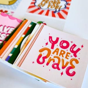 Digital Kid Lunchbox Note Printable Lunch Note Affirmation Card Kid ...