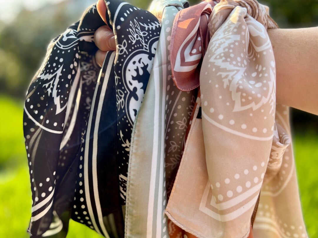 Silk Bandana for Bachelorette Party Favors Custom Bandana for Festivals ...