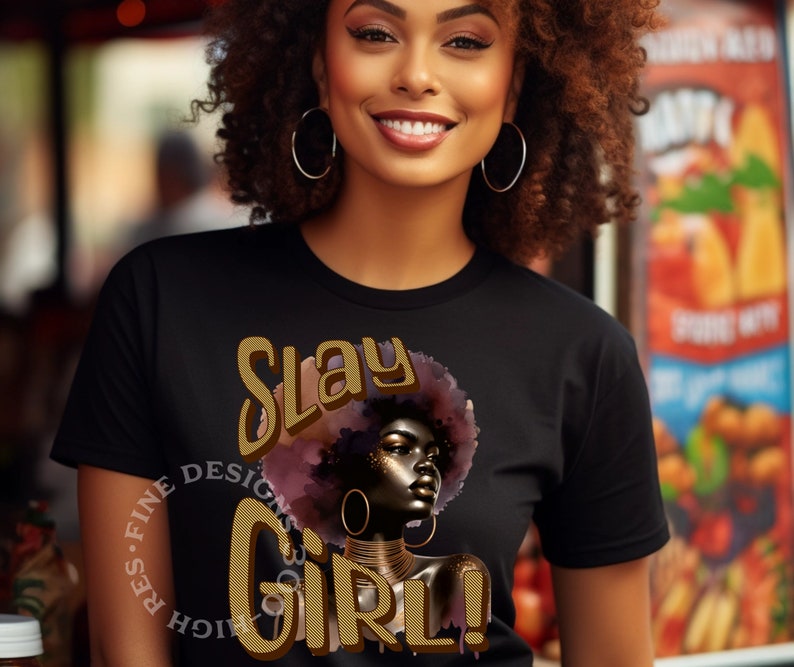 Afro Png, African American Woman PNG, Black Woman SVG, Black Girl PNG ...