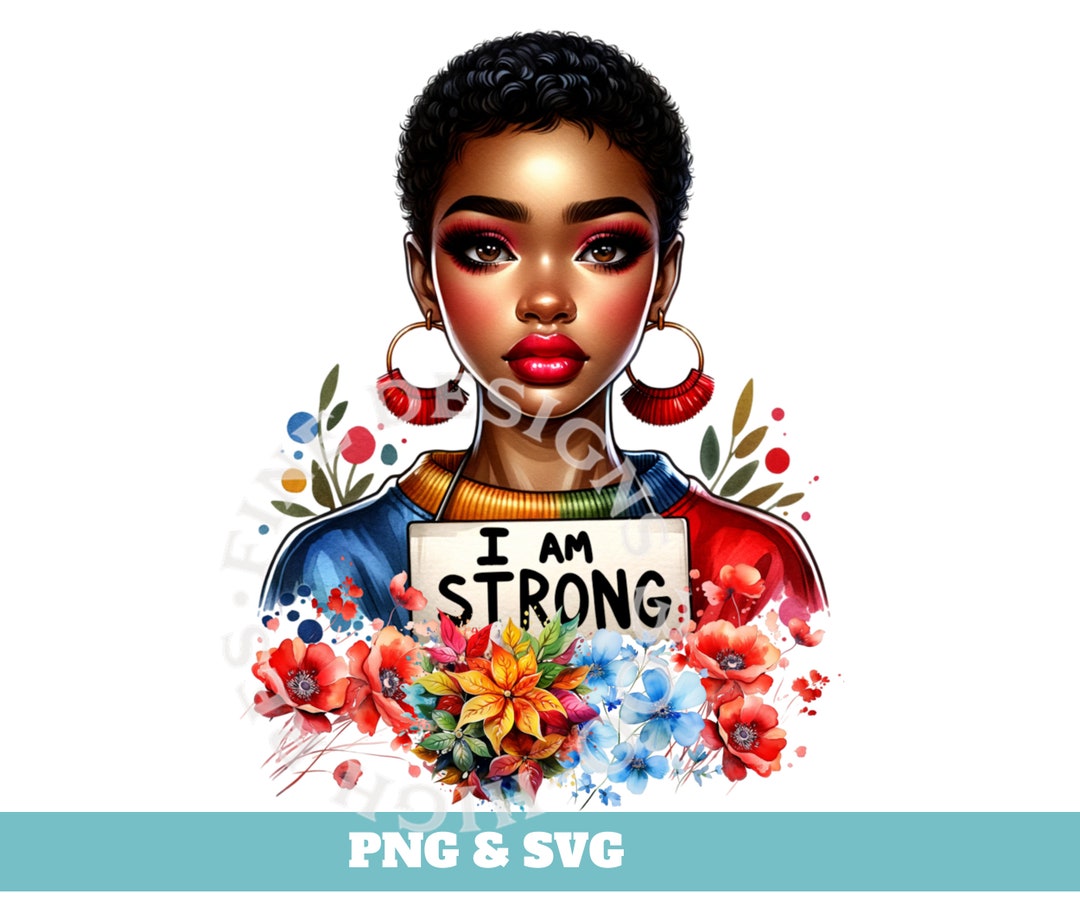 Buy Black Woman SVG, Afrocentric Svg, Afro Woman Svg, Afro Girl Svg ...