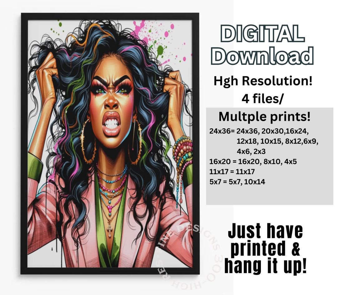 Girly Paintings, Charm Girly, Girly Wall Art for Apartment, Girly ...