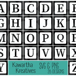 Baby Block Svg | Alphabet Block Svg | Custom Baby Block | Baby Room ...