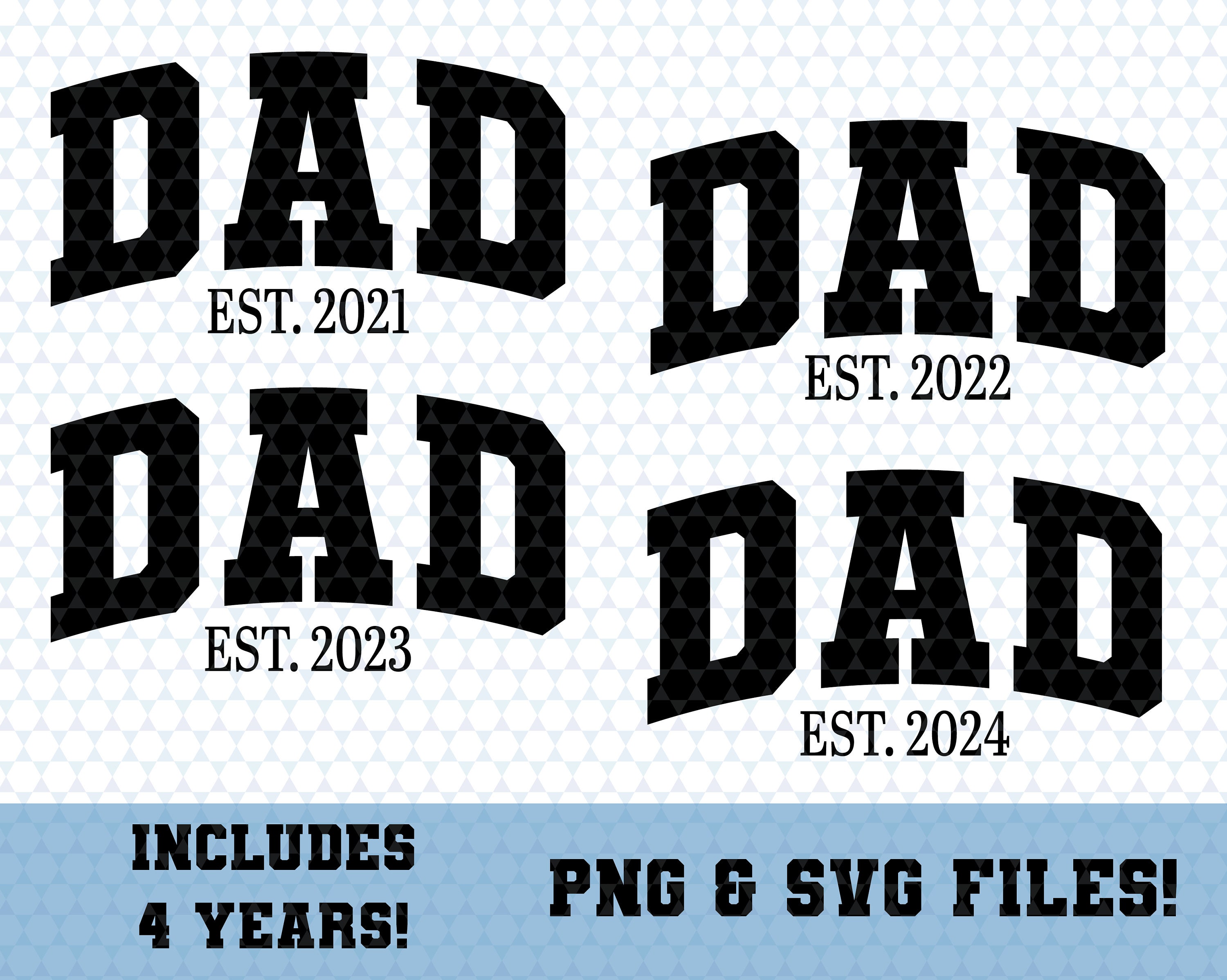 Dad Svg | Fathers Day Svg | Dad Hat Svg | Dad Est. 2023 Png | Dad Est ...