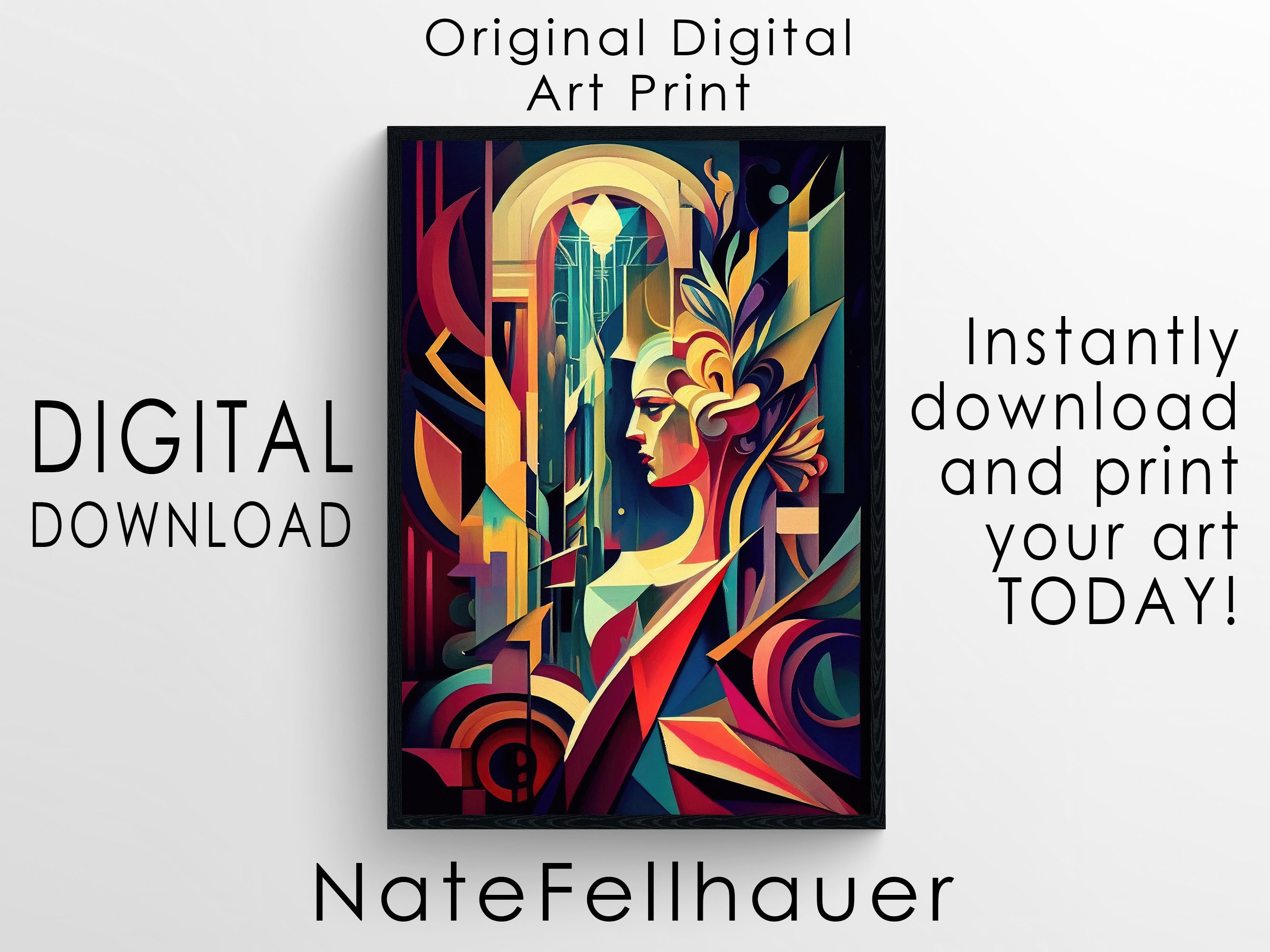 Modern Art Deco Graphic Design