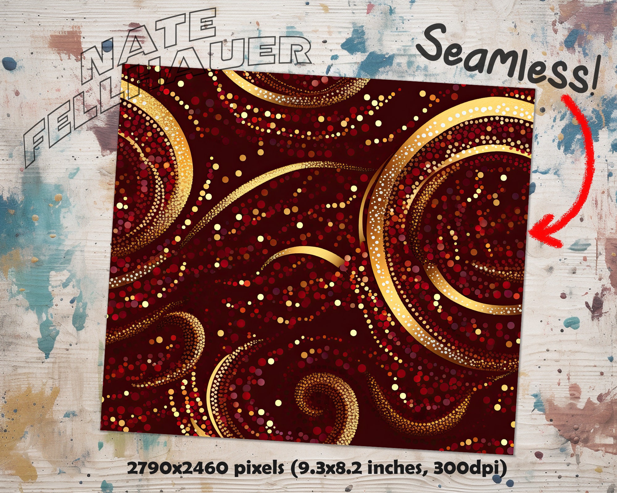 Maroon Tumbler Wrap, 20oz Skinny Tumbler Sublimation Design, Seamless ...