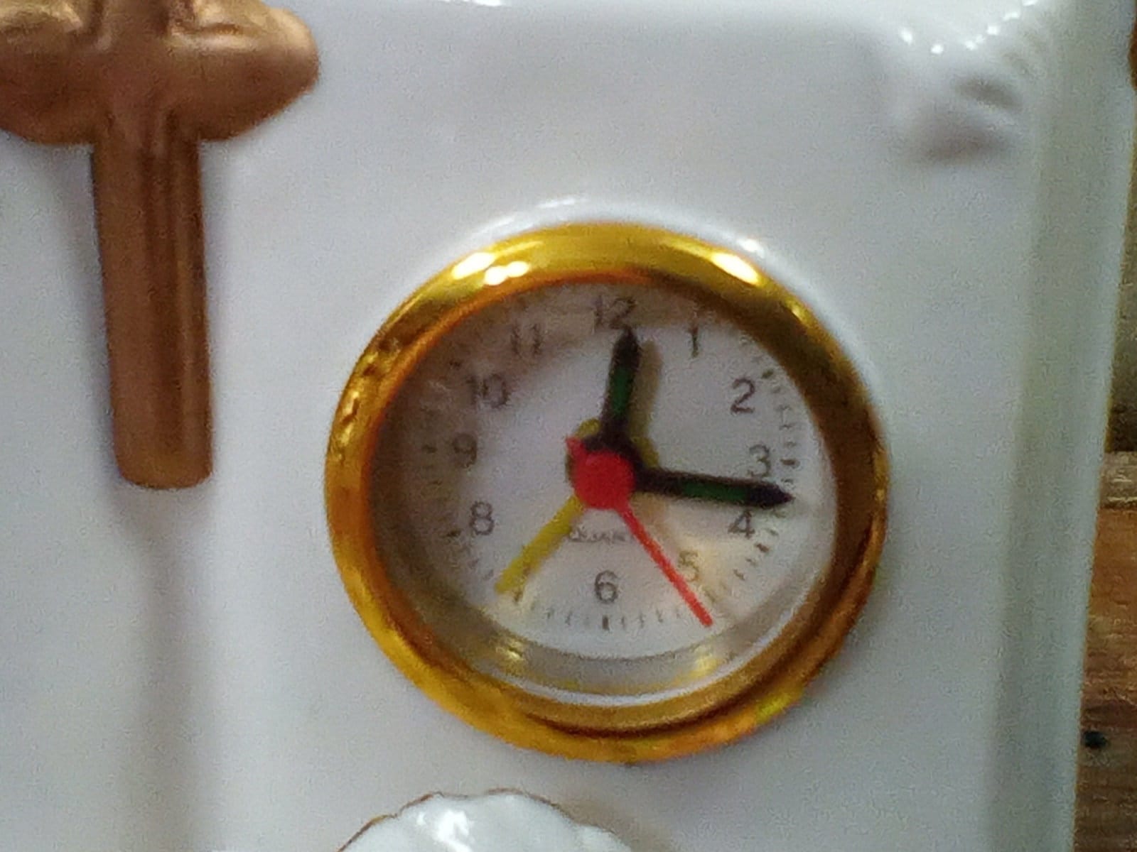 Vintage Novelty Porcelain Alarm Clock 1950s Clock Shaped Like - Etsy