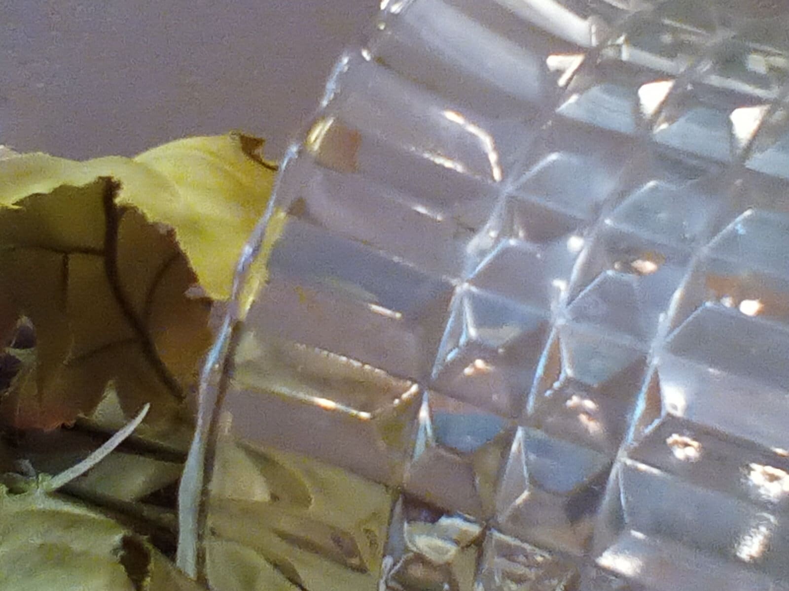 FTDA Centerpiece Vase From 1986. Great Pressed Glass Pedestal Vase in ...